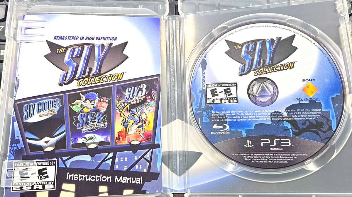 The Sly Collection (PS3) PLAYSTATION 3 GOOD!!! | eBay