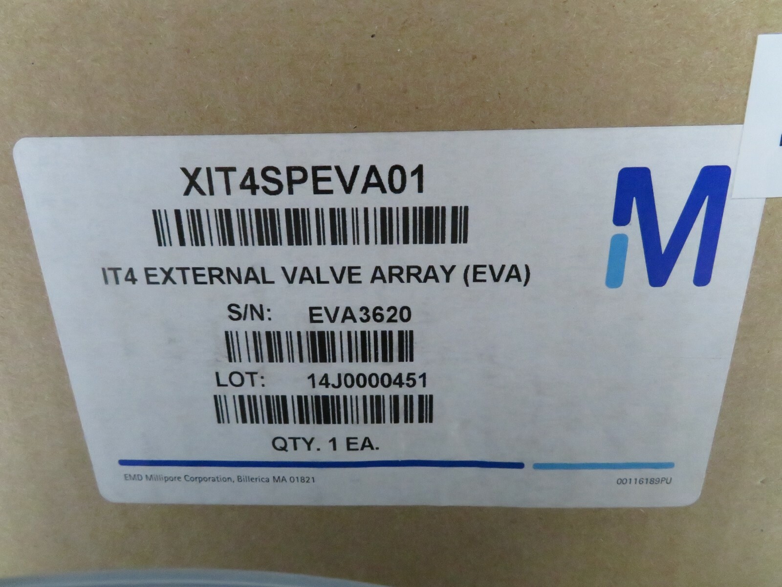 Millipore XIT4SPEVA01 Integritest 4 It4 External Valve Array for sale ...