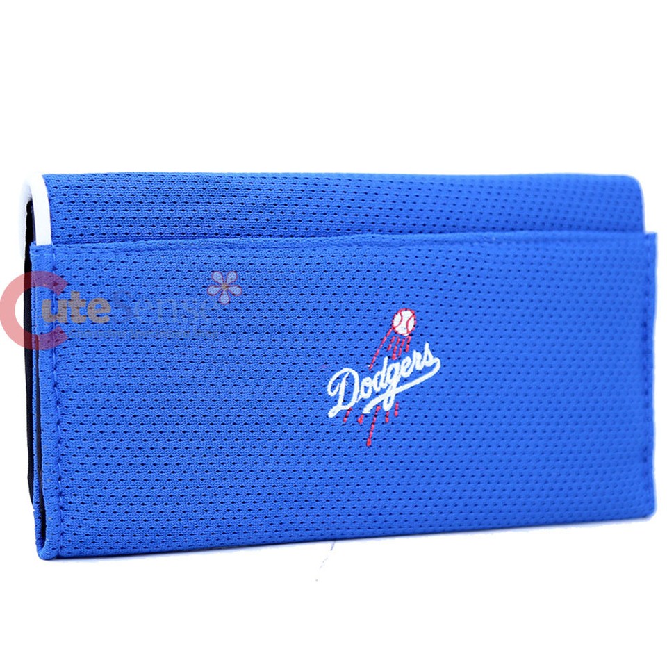 MLB Los Angeles Dodgers Organizer Mesh Wallet LA Clutch Ladies Wallet ...