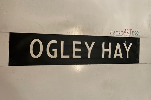 Walsall 121 Bus Destination Blind 32" - Gift - Ogley Hay | eBay UK