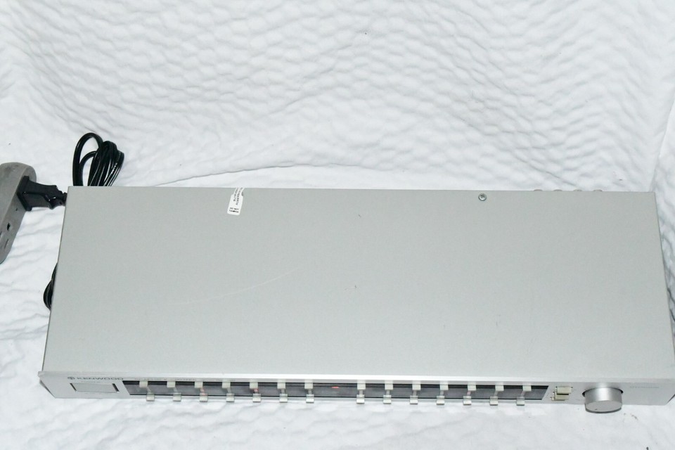 Vintage Kenwood GE-90 ~ Stereo 7-Band Graphic Equalizer Clean 517A2B | eBay