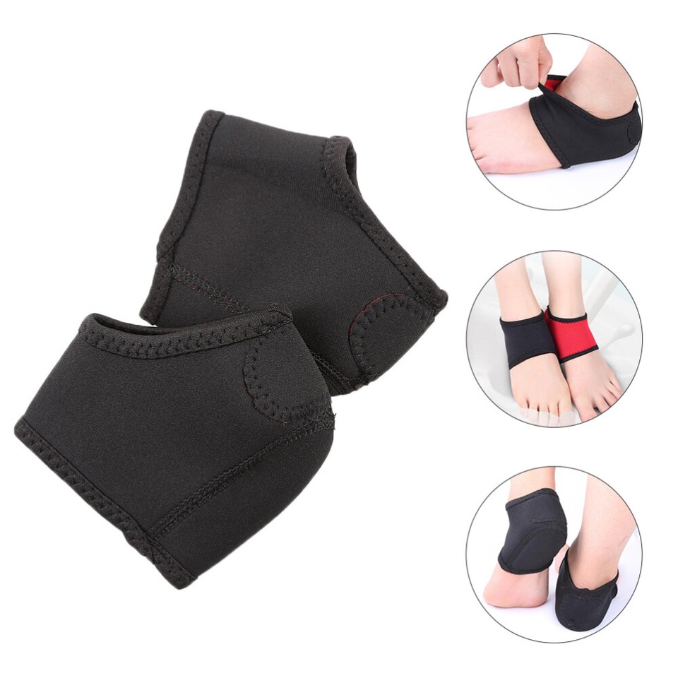 2PCS Ankle Stabilizer Heel Cups for Heel Pain heel cups Mens Boot Floor ...