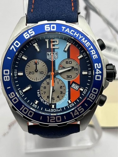 TAG Heuer Formula 1 Gulf Special Edition CAZ101N.FC8243 | eBay
