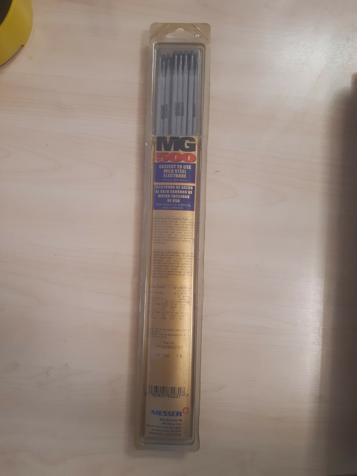 Messer MG Electrodes, 3.2mm ARC Welding Rods, Low Hydrogen, Gouging ...