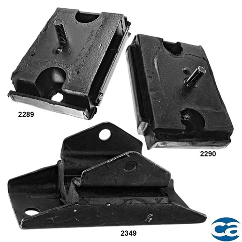 Engine Motor Mounts & Transmission Mount 3Pcs Set for Ford F-100/F-150 ...