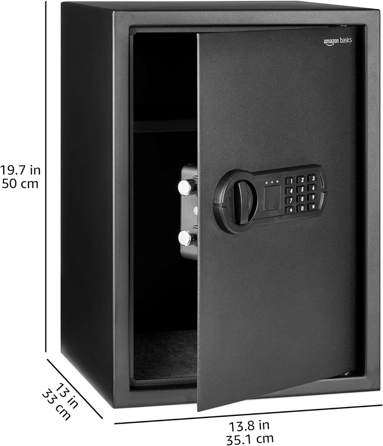 Small Safe for Home, Steel Security, Electronic, Programmable Keypad ...
