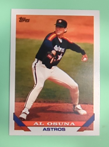 1993 Topps Houston Astros Baseball Card #63 Al Osuna | eBay