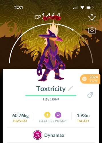 Pokémon Go - Dynamax Special Background - Trade (Non Shiny) | eBay