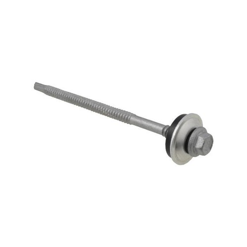 Qty 200 Cyclone Hex Flange 14g-14 x 175mm Metal BRA Self Drilling Screw ...
