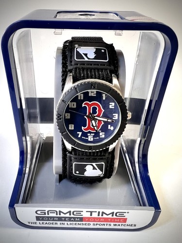 Game Time Watch Boston Red Sox MLB Youth / Ladies Rookie Black ...