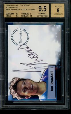 2004 Smallville S3 Autograph Jonathan Taylor Thomas as Ian Randall Auto ...