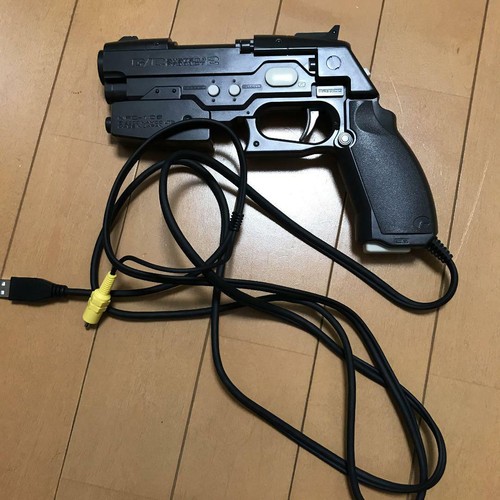 GUN CONTROLLER 2 NPC-106 No Cable for 2P Guncon Namco PS2 Playstation 2 ...