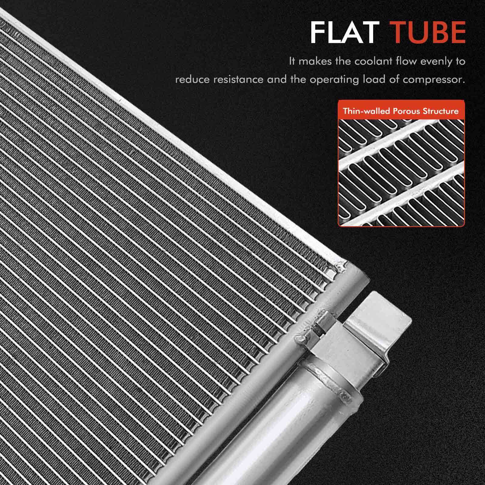 AC Condenser with Receiver Drier & Bracket for Ford Focus 2008-2011 L4 ...