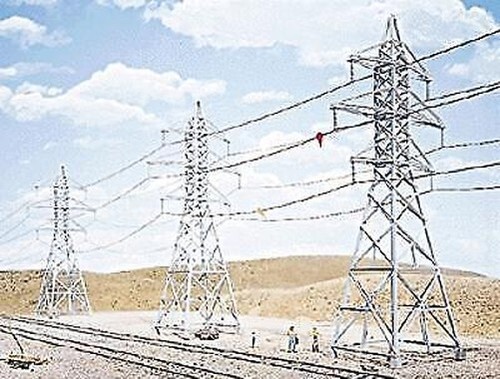 Walthers Cornerstone 3121 HO Scale High-Voltage Transmission Tower (4 ...