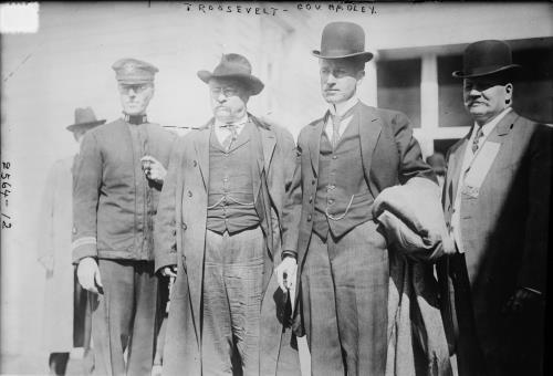 Governor Herbert Hadley of Missouri,President Theodore Roosevelt,1910 ...