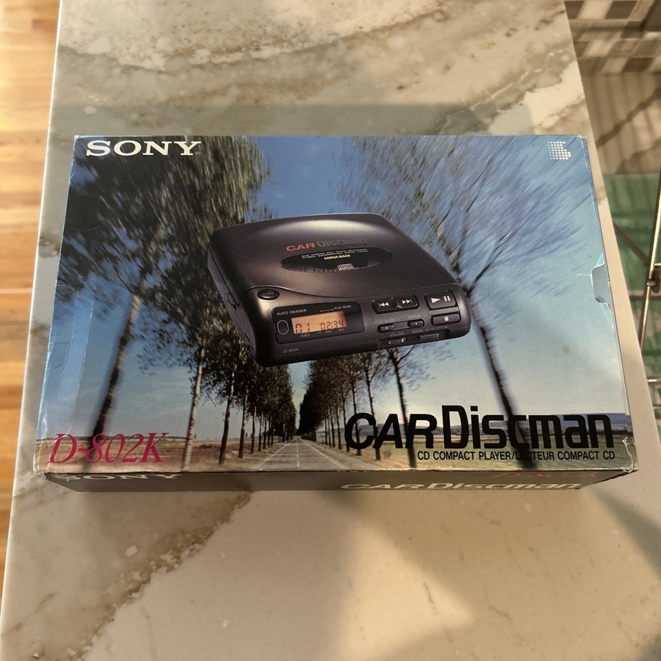 Sony Car Discman D-802K Portable CD Player | eBay