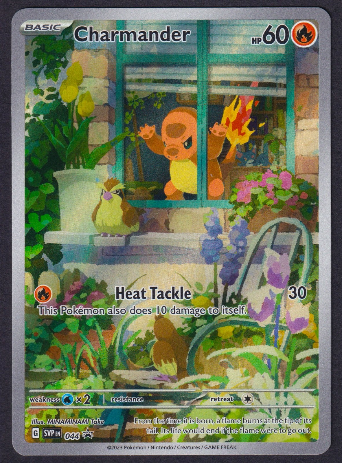 Charmander 2023 Scarlet & Violet: Black Star Promo #SVP044 Obsidian ...