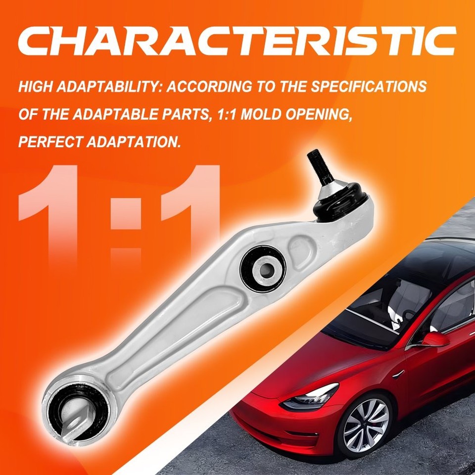 1X Front Lower Left Right Control Arm 1044341-00-D For Tesla Model 3 ...