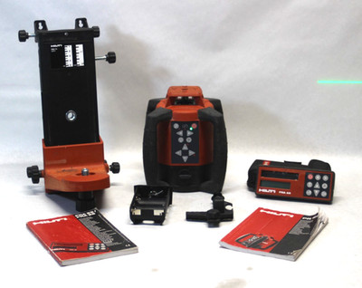 Hilti Rotating Green Light Laser Level Set- PR26 + Hilti PRA 26 + Hilti ...