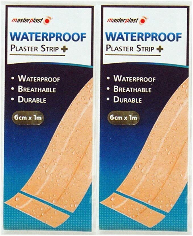 100 PLASTERS ASSORTED WATERPROOF FABRIC BREATHABLE HYPOALLERGENIC NEON ...