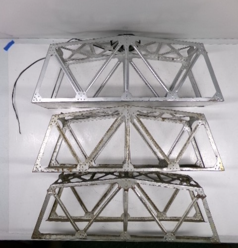 (3) O gauge Marx Railroad bridge (lot 2512) | eBay