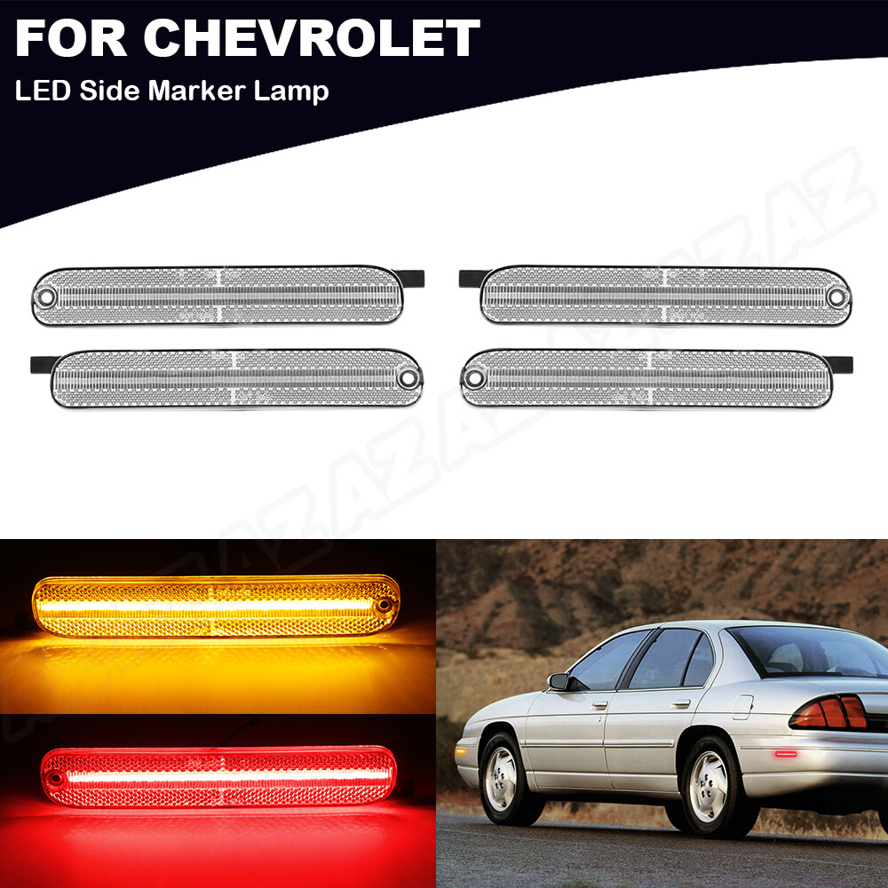 For 1995-01 Chevrolet Lumina Monte Carlo LED Front Rear Bumper Side ...
