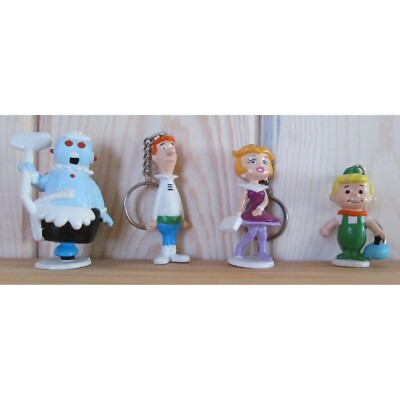 The Jetsons Family Vintage 1990 Keychain Applause New PV Rosie George ...