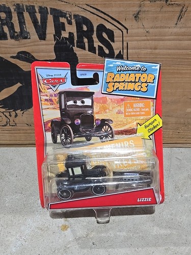 Disney Pixar Cars 2021 Welcome to Radiator Springs LIZZIE w/bumper ...