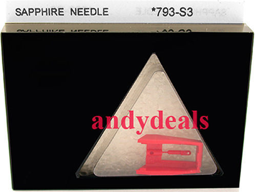 78 RPM NEEDLE STYLUS for CROSLEY NP-1 MOST NOSTALGIA RECORD PLAYERS 793 ...