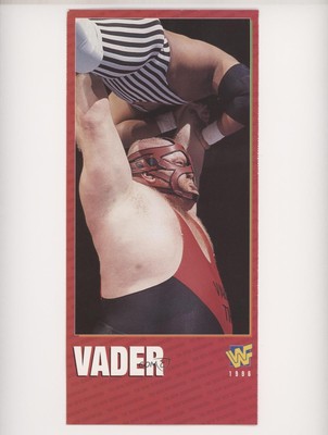 1996-98 WWF Magazine Cards Bookmarks Vader #VA | eBay