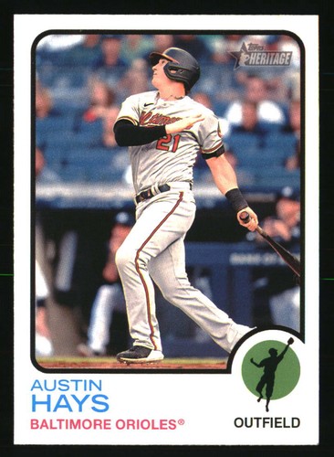 Austin Hays 2022 Topps Heritage #49 BASEBALL Card | eBay