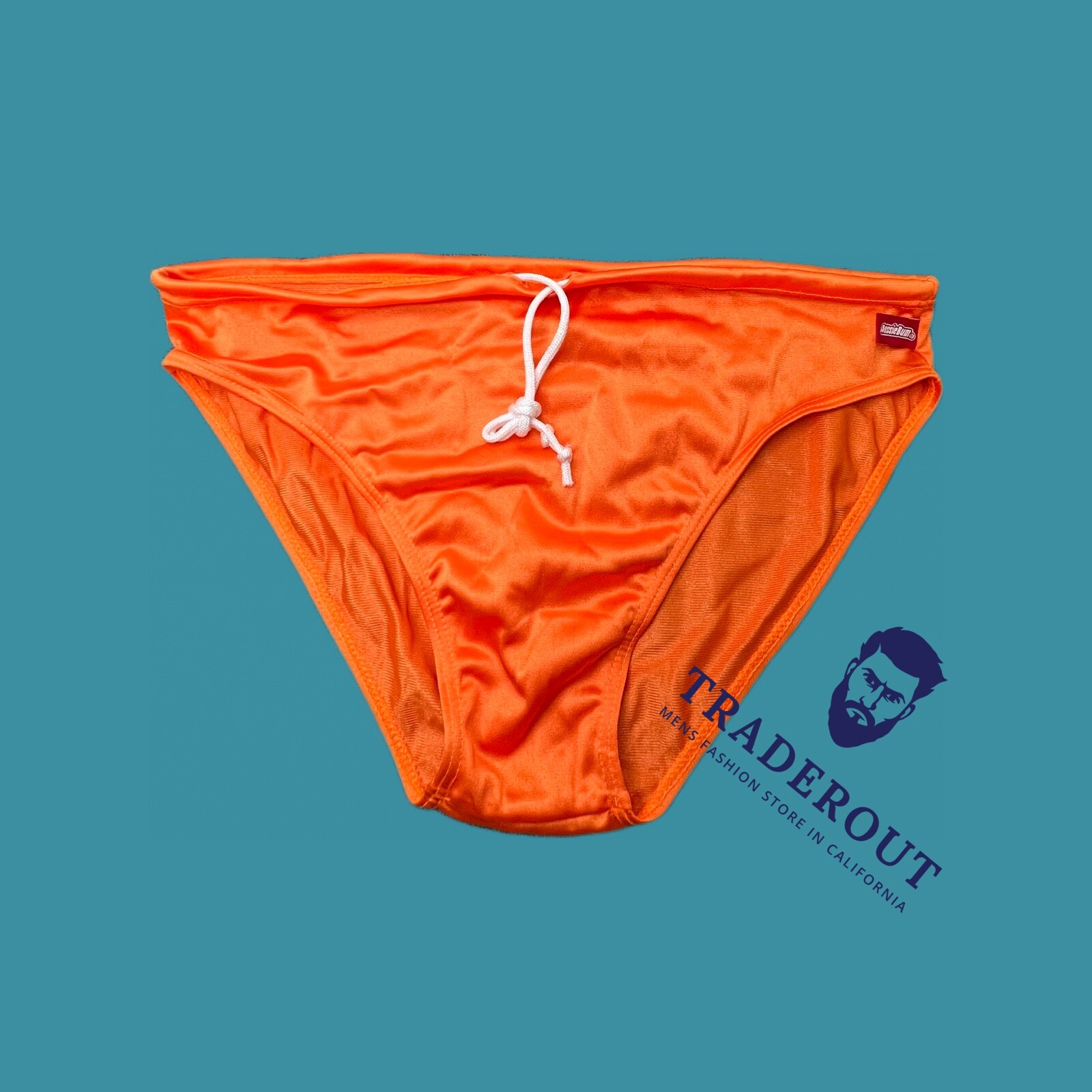 aussieBum Mens orange nylon Swim brief bikini swimsuits size M L XL | eBay