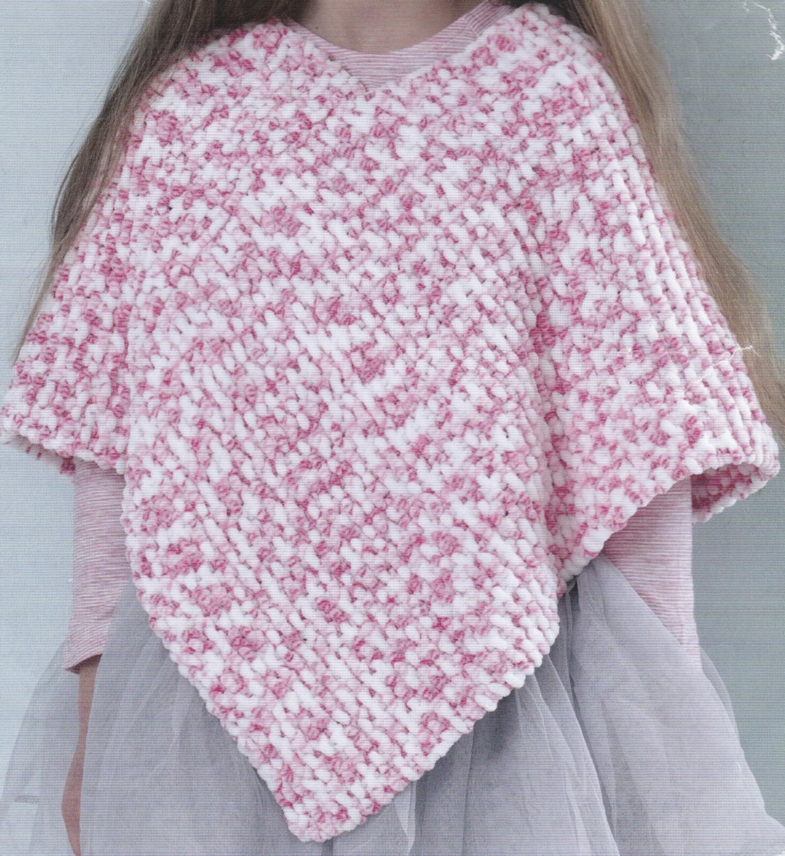 Easy Poncho Knitting Pattern Easy Poncho Knitting Patterns : Knit