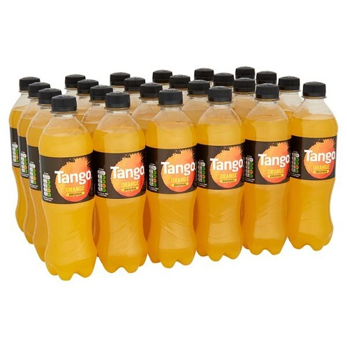 24 x Tango Orange Original Bottles 500ml Full Case Soft Drink Fizzy Pop ...