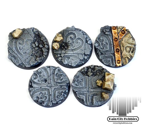 25mm Imperial Ruins Scenic Base Toppers x5 - Resin - Warhammer 40k ...