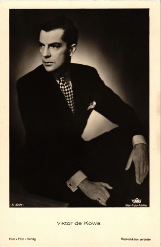 CPA AK Viktor de Kowa Artiste Cinema Film (310352) | eBay