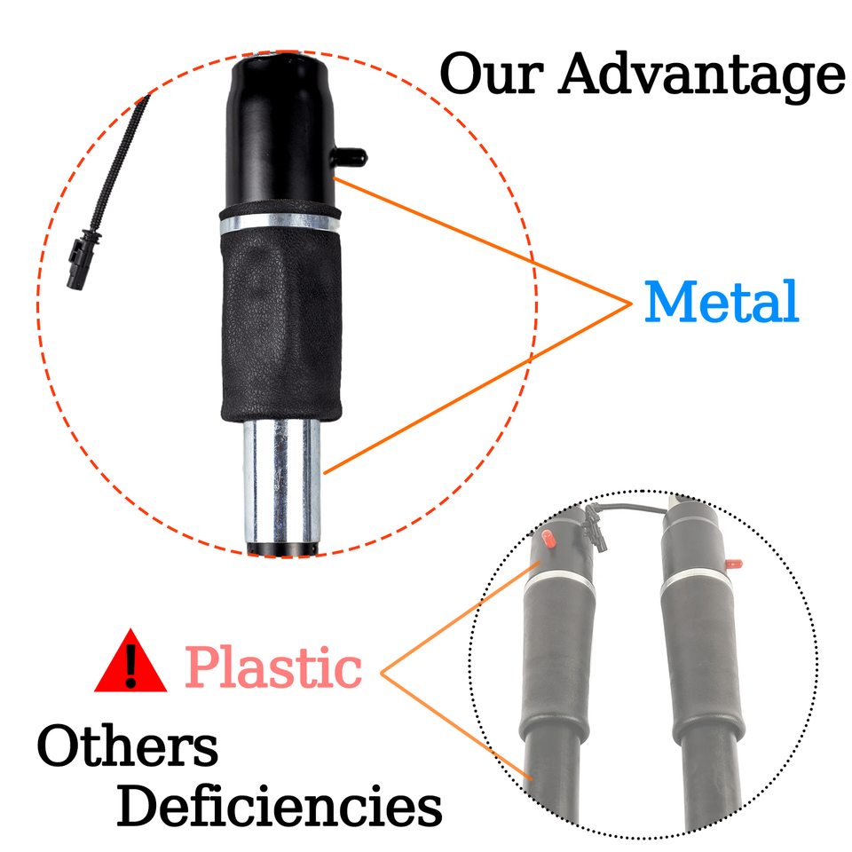 4X Front Rear Shock Strut Magnetic For GMC Yukon Denali Escalade Tahoe ...