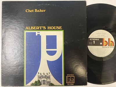 CHET BAKER - Albert's House LP (1st US Pressing on BEVERLY HILLS) | eBay