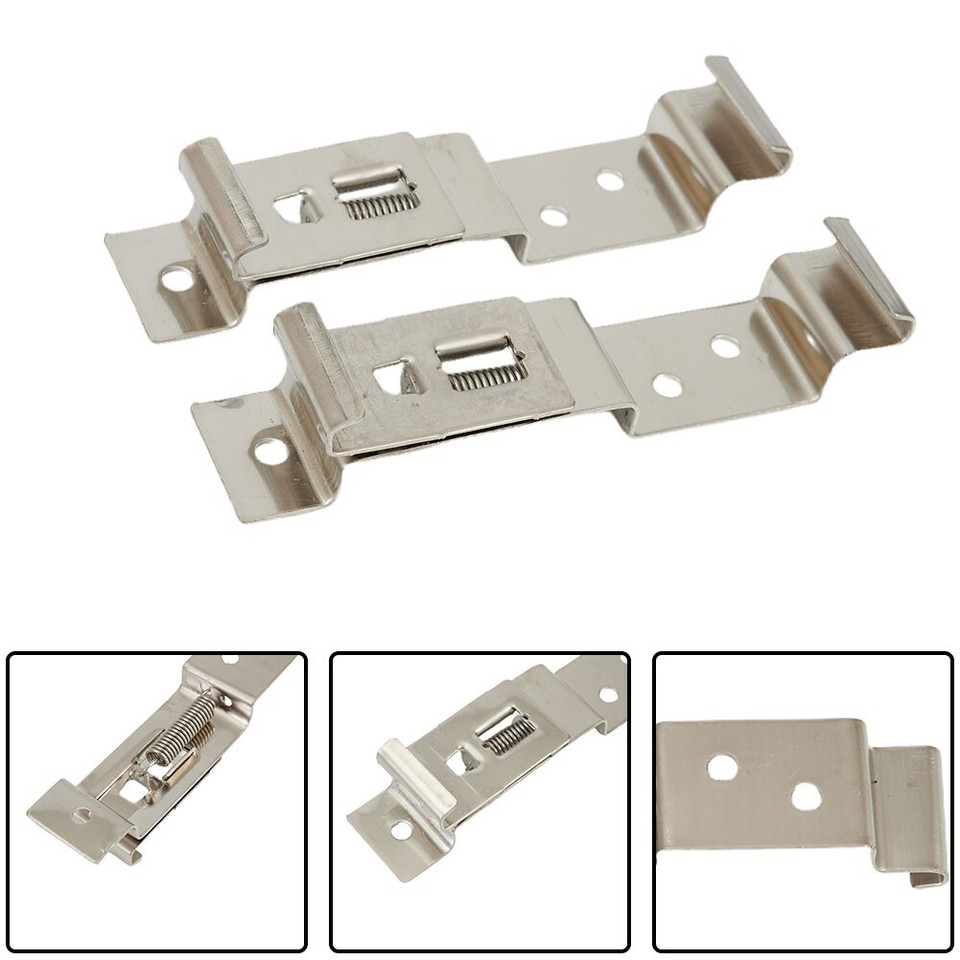 Anti theft Truck Car Trailer Frame Number Plate Clips 2Pcs Spring ...