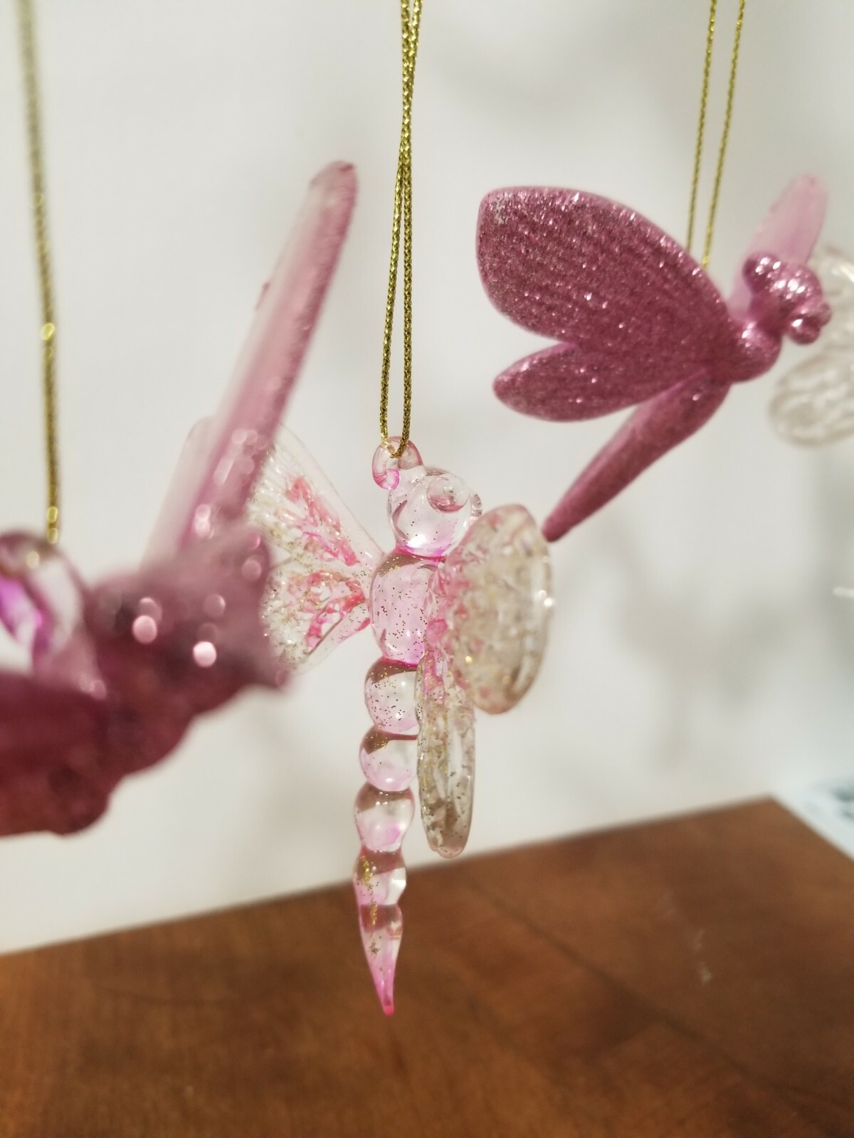 New Hummingbirds, dragonflies, frogs - Glass Ornaments X 24 pcs plus ...
