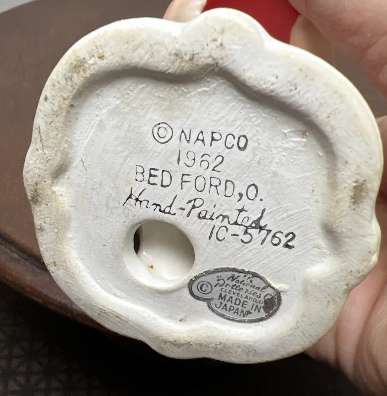 Napco 1962 Calendar Cuties February Baby Heart Chocolates Figurine 5762 ...