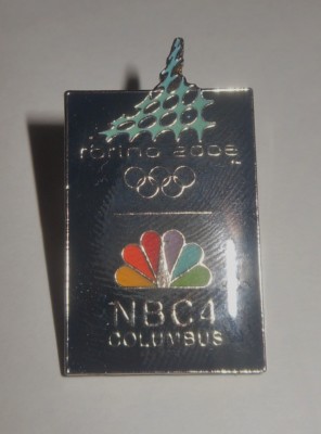 Rare NBC4 Columbus Torino 2006 Olympic Media Pin | eBay