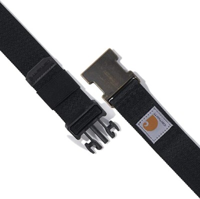 CARHARTT Rugged Flex Nylon Webbing BELT X-LARGE XL Black New NWT V | eBay