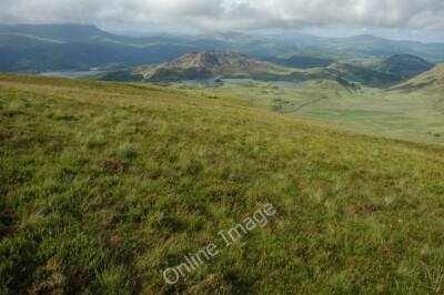Photo 6x4 View north-east from Braich Ddu Arthog View over the terrain ...