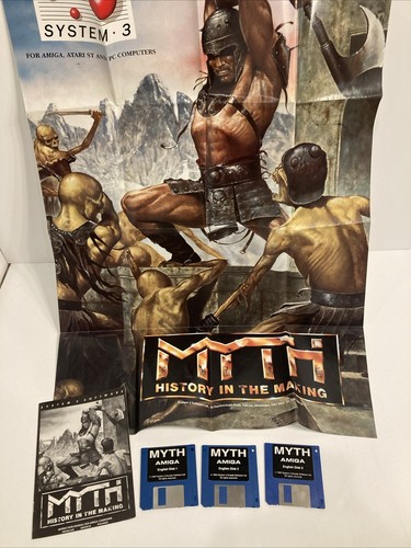 Myth (Amiga 500,1000,2000,2500,3000), 1992 System 3 Arcade Software ...