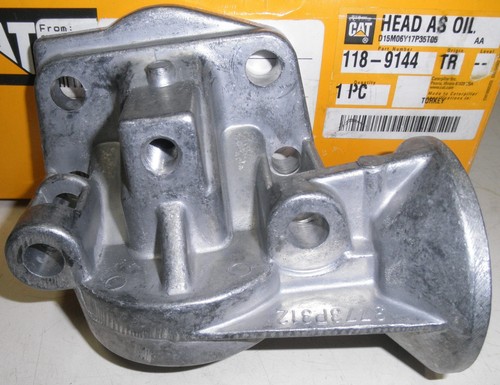 Genuine CAT Fluid Filter Head 1189144 OEM Caterpillar 118-9144 2940-01 ...