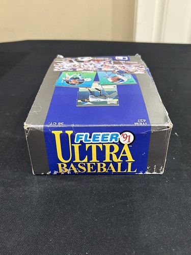 1991 Fleer Ultra Baseball Wax Box 36 Packs | eBay