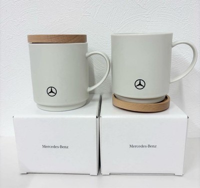 [Unused] Mercedes-Benz Lidded Mug Set w/ Box | eBay