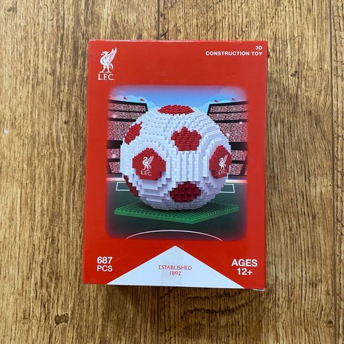 Official Liverpool Football 3D Brick Construction Toy Kit, Team BRXLZ ...