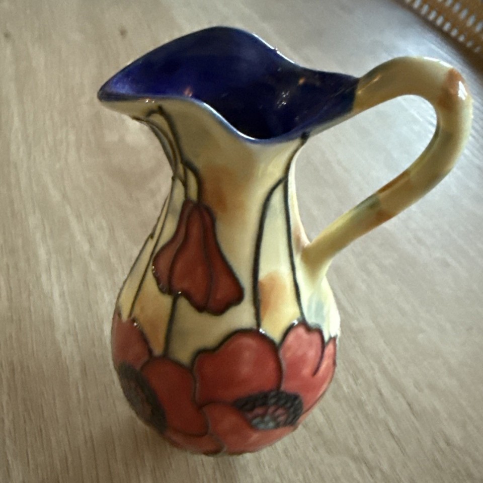 Old Tupton Ware Small Tube Lined Poppy Jug Vase 10.5 cm (B32) | eBay UK